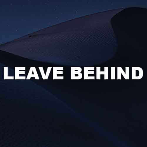 Leave Behind - The Ghost Production